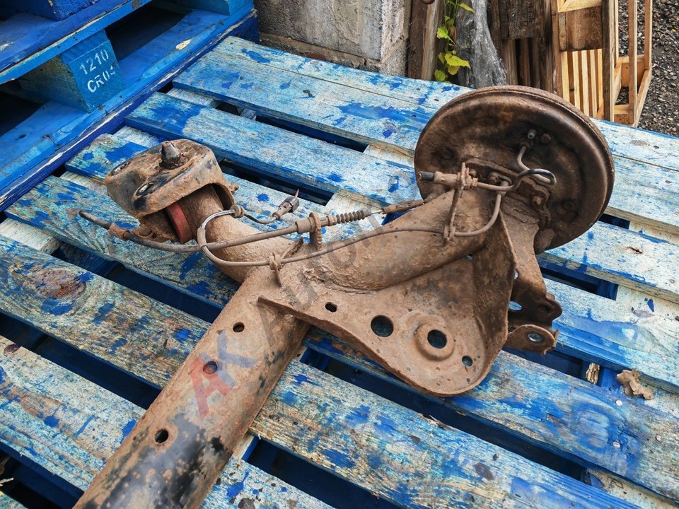 Ford Fiesta MK7 MK7.5 2008-2017 Complete Rear Axle Beam Drum Brakes ...