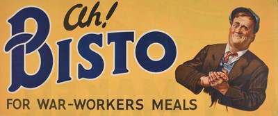 Advertising Posters Bisto War Workers Meals WWII | eBay