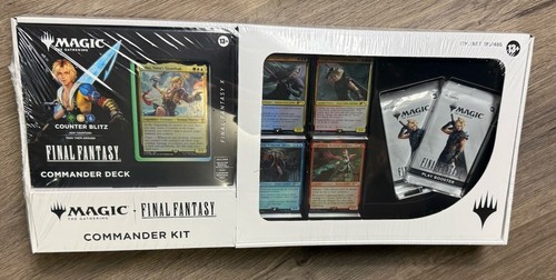New - Magic The Gathering Final Fantasy Commander Kit - Counter Blitz ...