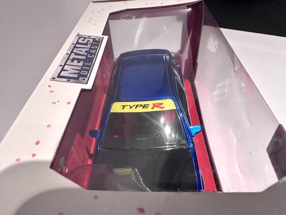 Jada 1997 Honda Civic EK Type R Blue Jdm Tuners 1/24 Scale Diecast ...