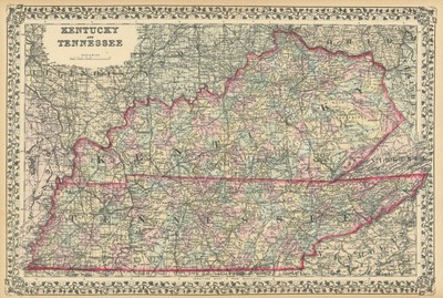 Entire US - 1875 Map Chart