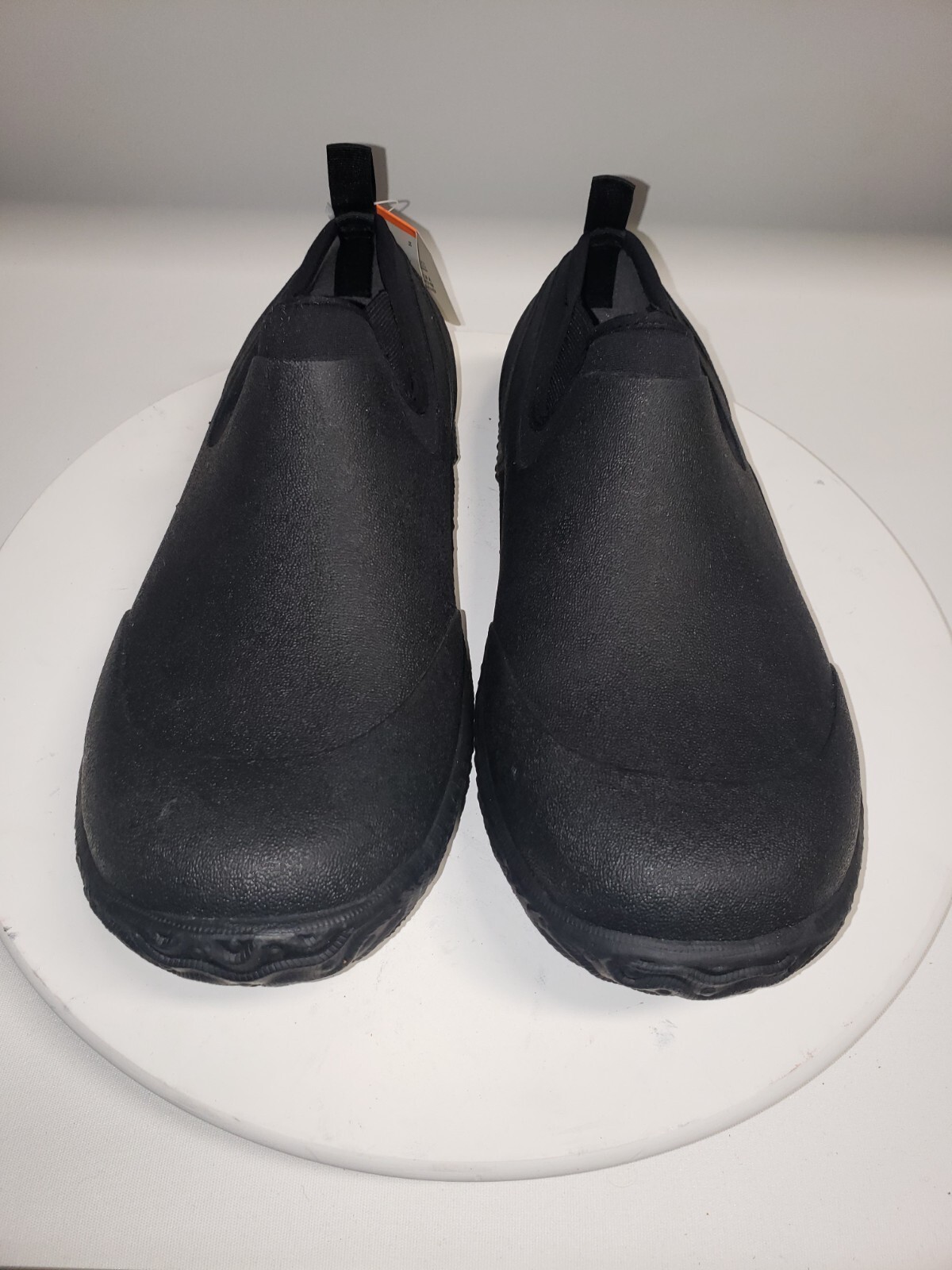 Bogs Shoes Mens 14 Rubber Urban Walker NR Slip On Black Sole Waterproof ...