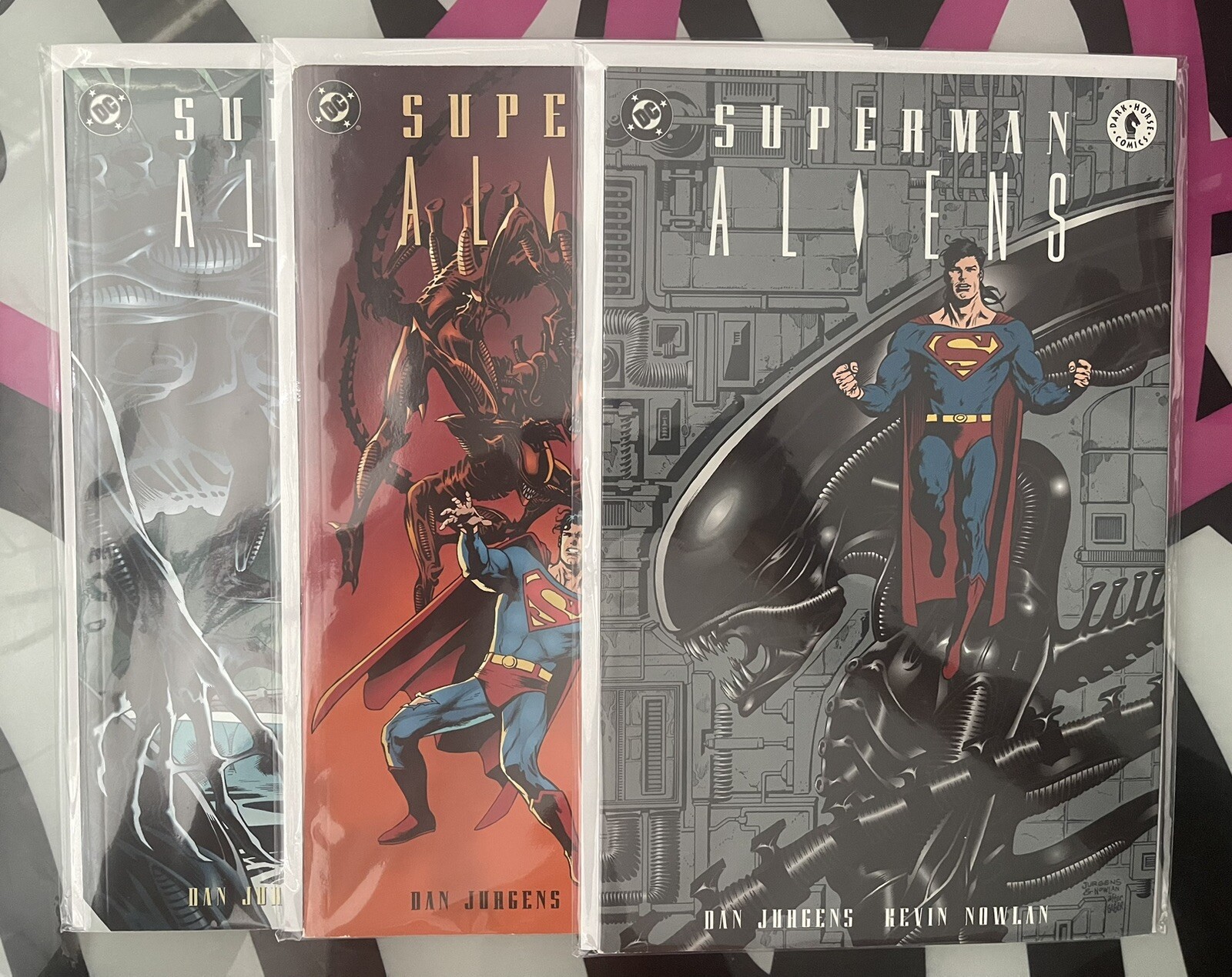 Superman VS. Aliens #1-3 -Complete Set-DC 1995 | eBay
