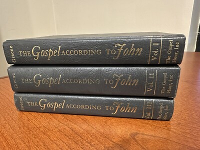 The Gospel According to John Complete 3 Volume Set OLIVER B. GREENE ...
