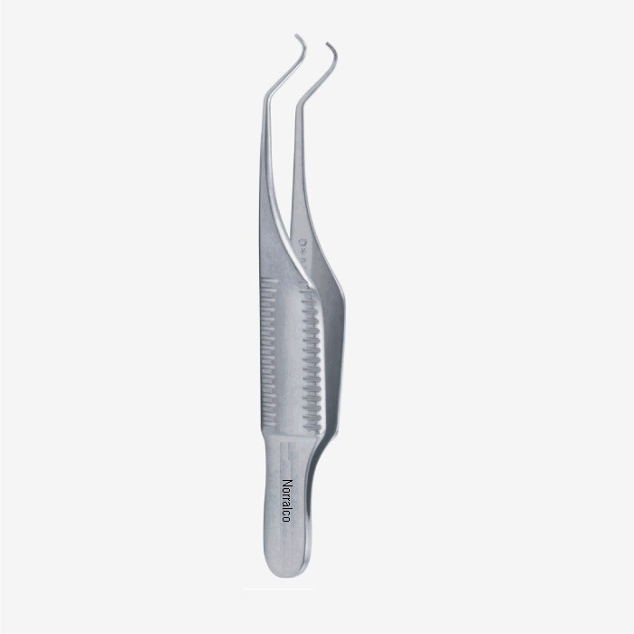 Botvin-Iris Dressing Forceps, 2.7/8", Fine Cross-Serrated Tips, 0.5mm ...