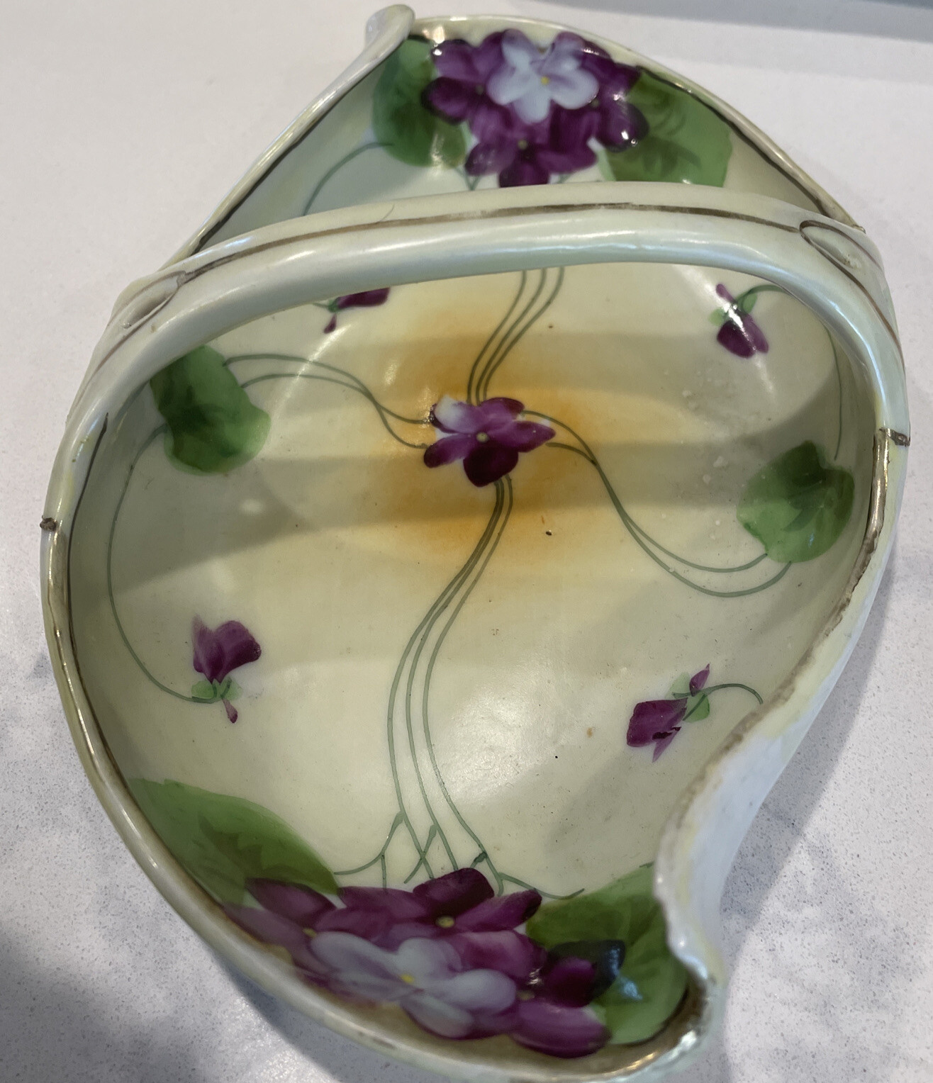 Vintage Hand Painted Forget Me Not Violets Te-Oh Nippon 22 Piece ...