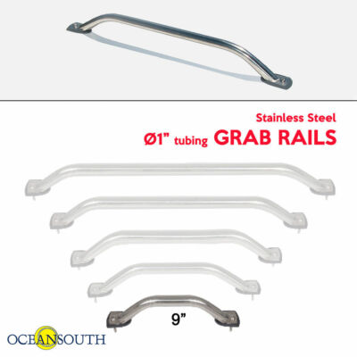 25mm Boat Grab Rails Stainless Steel - 9" Length | eBay