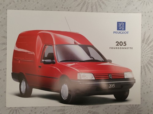 Catalogue Peugeot 205 F pre Lancement | eBay