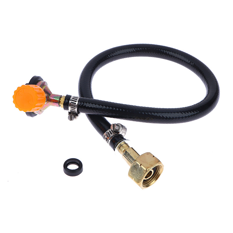 Gas Refill Adapter Leakproof Rubber Gas Refill Pipe Tube Cylinder ...