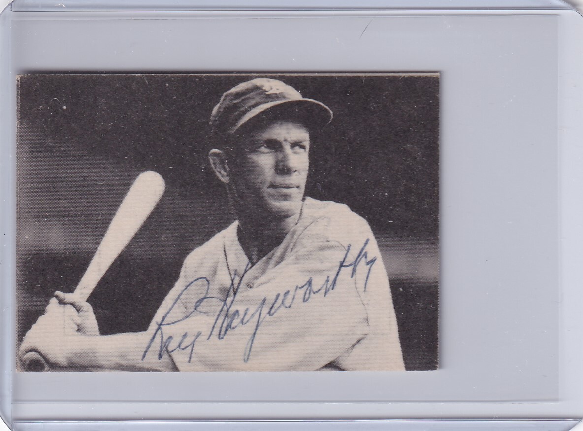 1972 TCMA #112 RAY HAYWORTH HAND SIGNED AUTOGRAPH DETROIT TIGERS 4093 ...