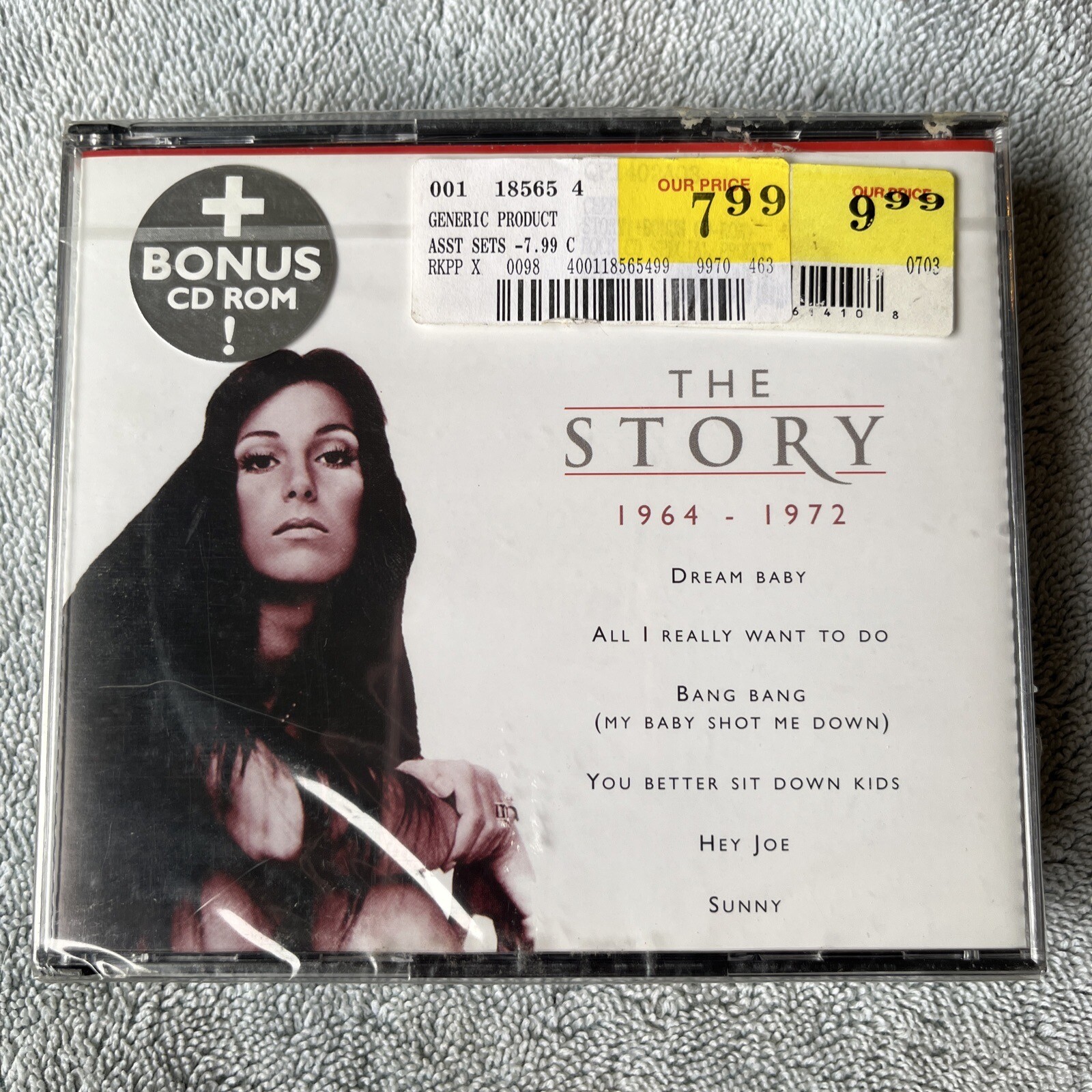 CHER The Story 1964 1972 CD BONUS CD ROM NEW FACTORY SEALED | eBay