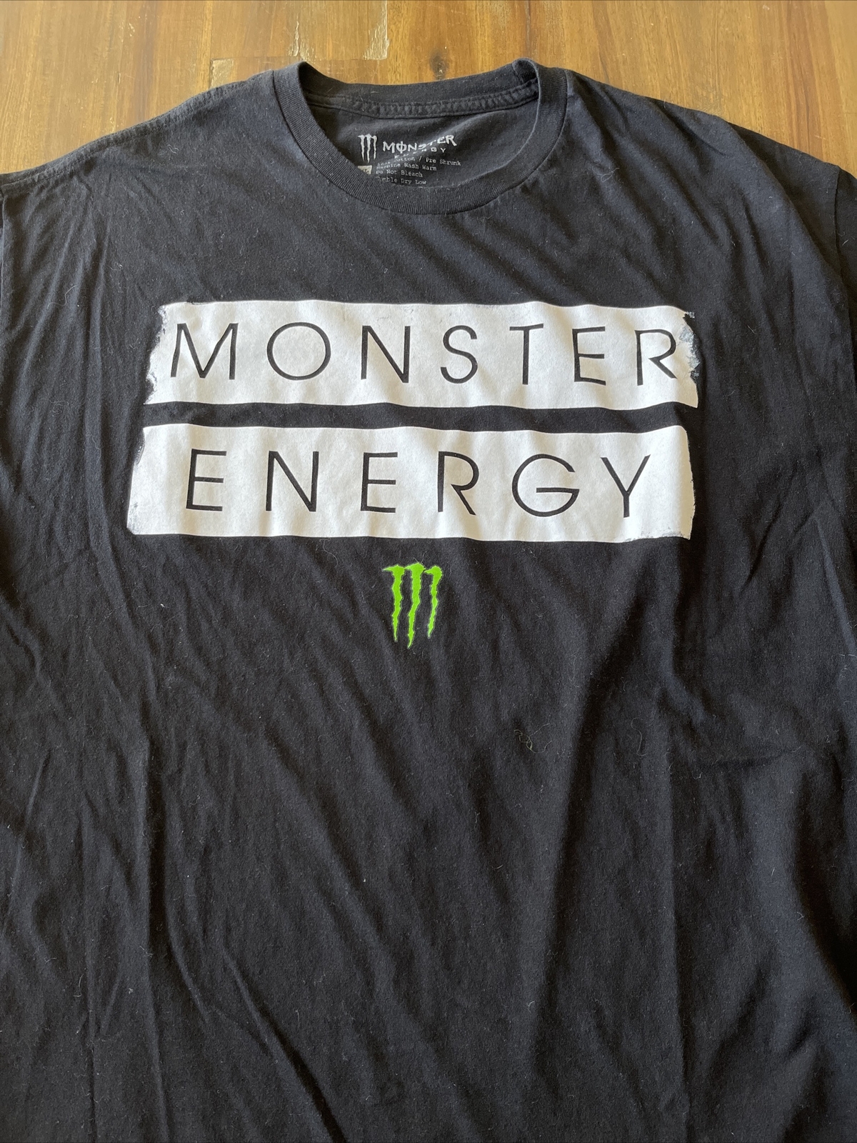 Monster Energy Drink Graphic T Shirt Size Men’s XL Sp… - Gem