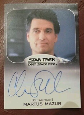 STAR TREK ALIENS - AUTOGRAPH Of CHRIS SARANDON As MARTUS MAZUR | eBay