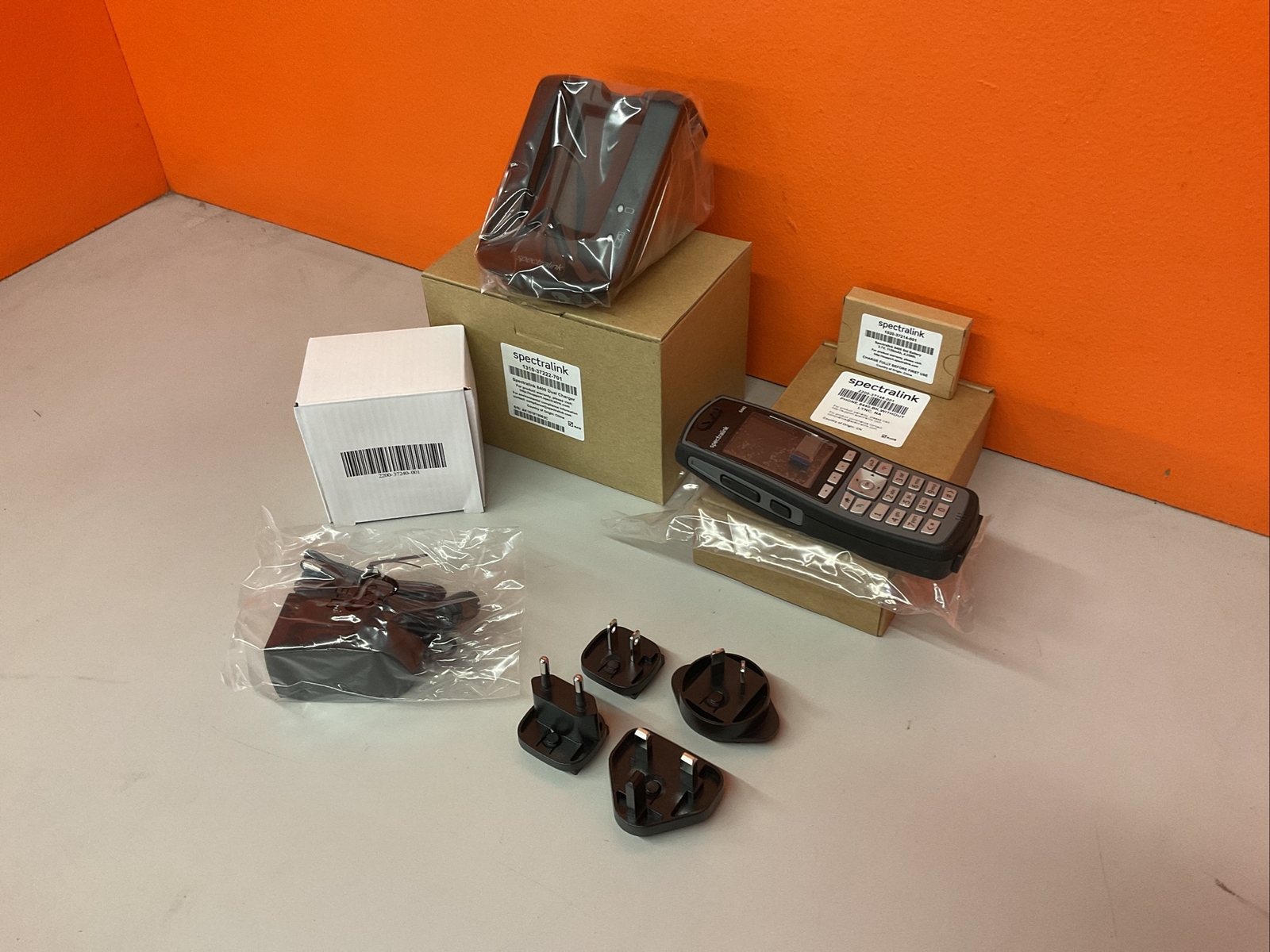 Spectralink Polycom 8440 2200-37148-001 Open Box Dual Charger Bundle | eBay