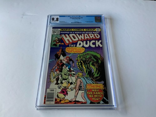 HOWARD THE DUCK 22 CGC 9.8 WHITE PAGES STAR WARS PARODY MARVEL COMICS ...