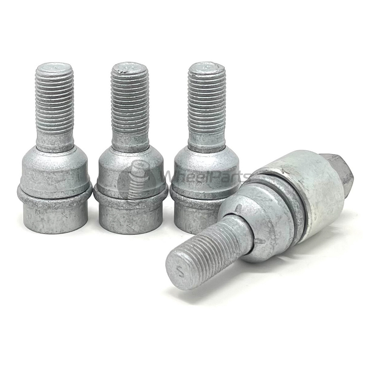Silver Genuine OEM 14x1.5 Lock Bolts for Audi A3 [8L] 97-03 on Original ...