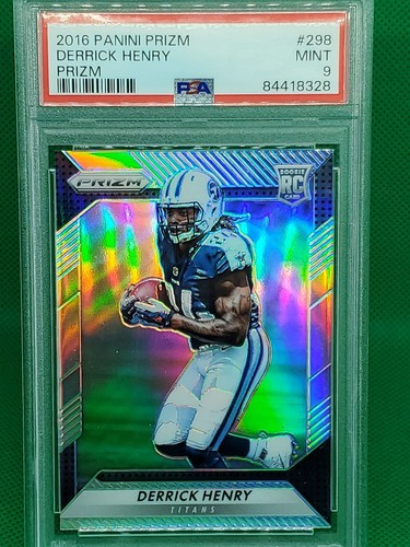 2016 Panini Prizm DERRICK HENRY RC Silver Prizm Rookie TITANS RAVENS ...