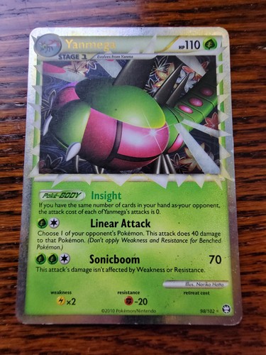 EXC - Pokemon TCG Triumphant YANMEGA Prime Holo (98/102) | eBay