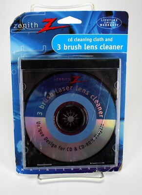 ZENITH Z CLEANING CLOTH AND 3 BRUSH LENS CLEANER KIT IN PACKAGE | eBay