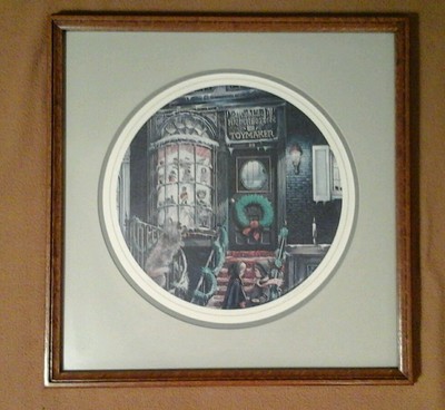 MALCOLM HIGGINBOTTOM TOYMAKER FRAMED PRINT by James Milton Smith 580/ ...