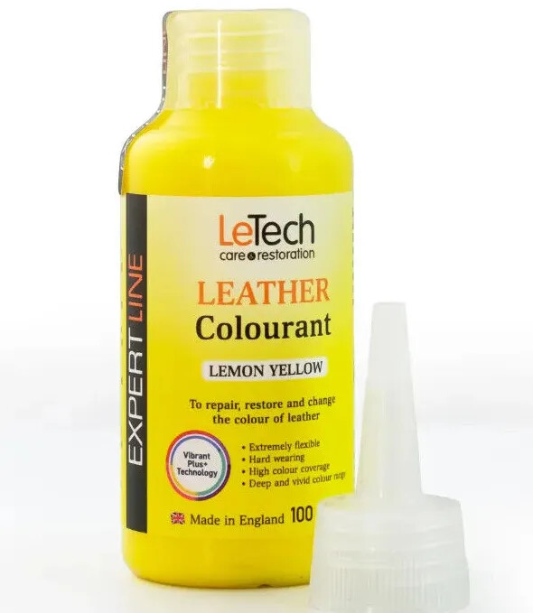 LeTech Expertline Leather Colourant for Car Interior and Upholstery ...
