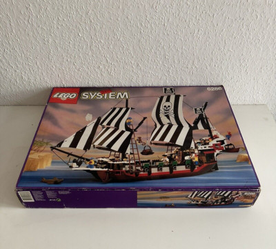 ( AH 10 ) Lego 6286 Skull's Eye Schooner Piratenschiff mit OVP & BA ...