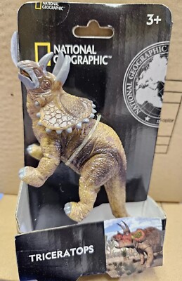 Wholesale Lot Of 6 New National Geographic Dinosaur Figures Triceratops ...