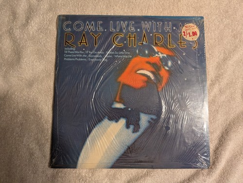 SEALED Ray Charles Come Live with Me LP CR 9000 | eBay