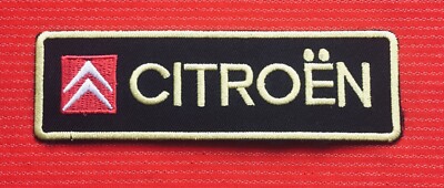 Citroen Classic C3 2CV DS HY van logo motor car badge iron sew on patch ...