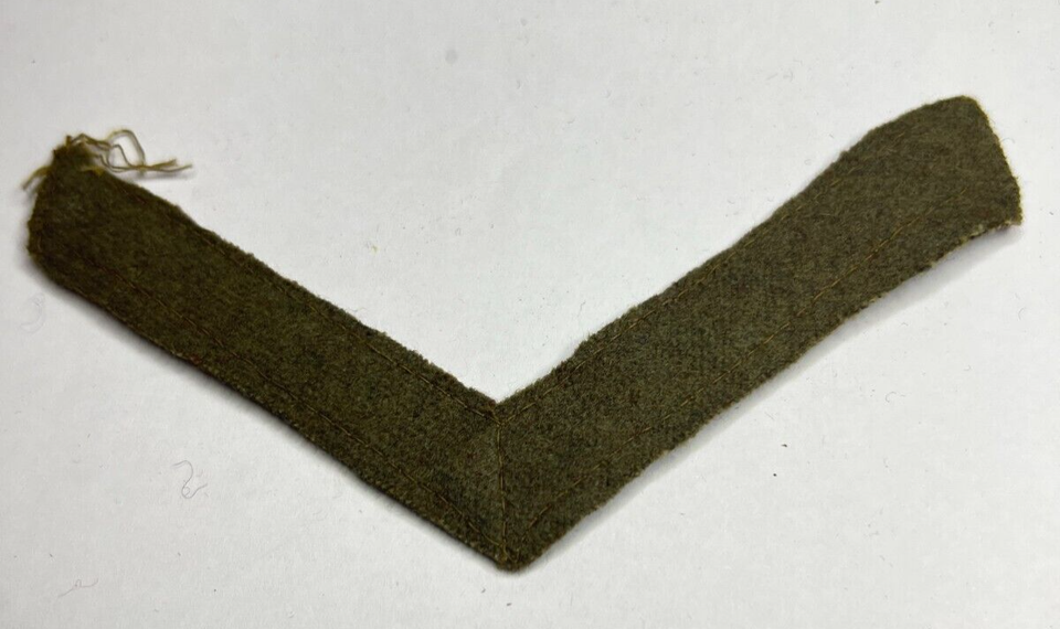 1950's British Army Lance Corporal Rank Stripe Cloth Badge 130x 17 mm ...