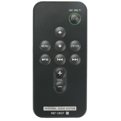 Remote Control RMT-CM5iP for Sony Portable Syetem RDP-M7IP RDP-M7iPBLK ...