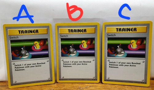 Shadowless SWITCH Trainer Base Set 95/102 - Pokemon WoTC English | eBay