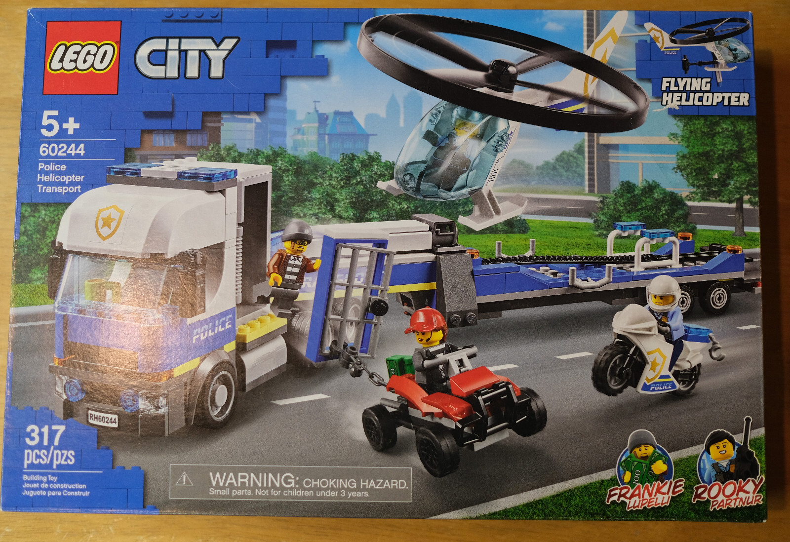 LEGO 60244 Police Helicopter Transport New In Box City 673419318723 | eBay