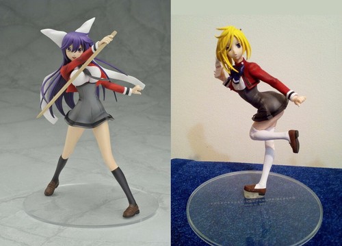 CAST OFF Asu no Yoichi Ikaruga Ibuki & Ayame 1/7 Movic PVC figure ...