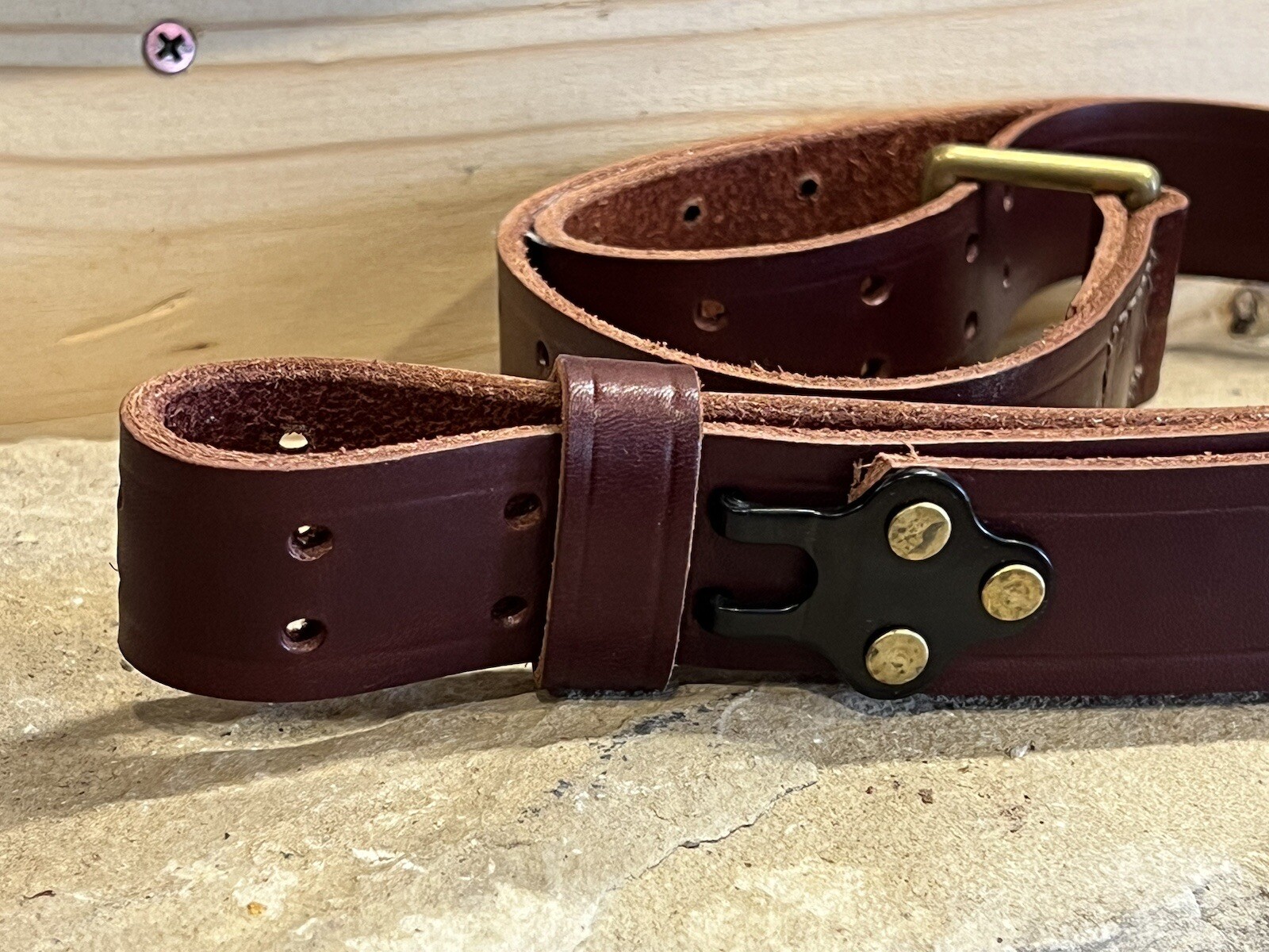 M1907 Rifle Strap / Sling - Full Grain English Bridle Leather ...