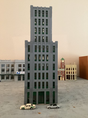 HO Bachmann Spectrum City Scenes Metropolitan Building Built Up | eBay