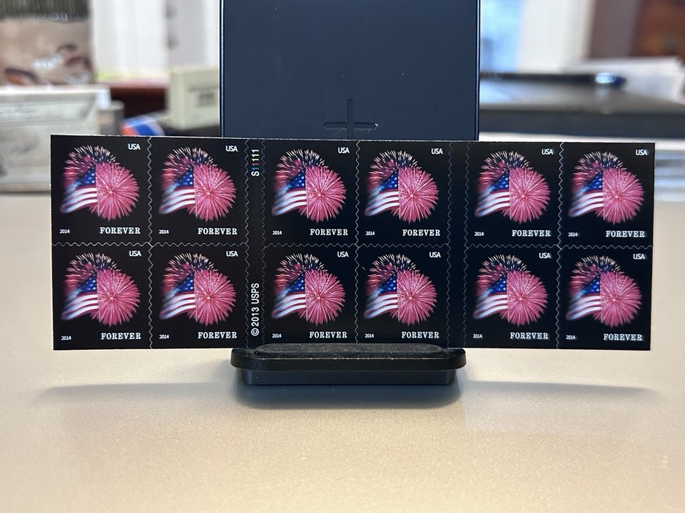 New Book of 20 USPS Forever Stamps The Star Spangled Banner 2014- MINT ...