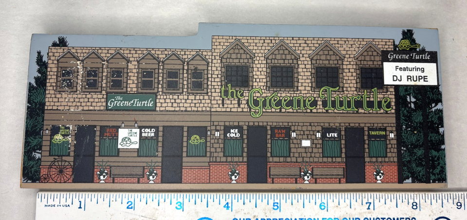 Hometowne Collectibles Ocean City MD The Green Turtle Restaurant 1999 ...