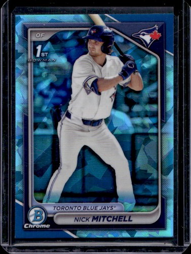 2024 Bowman Draft Sapphire Nick Mitchell Chrome 1st #BDC-114 | eBay
