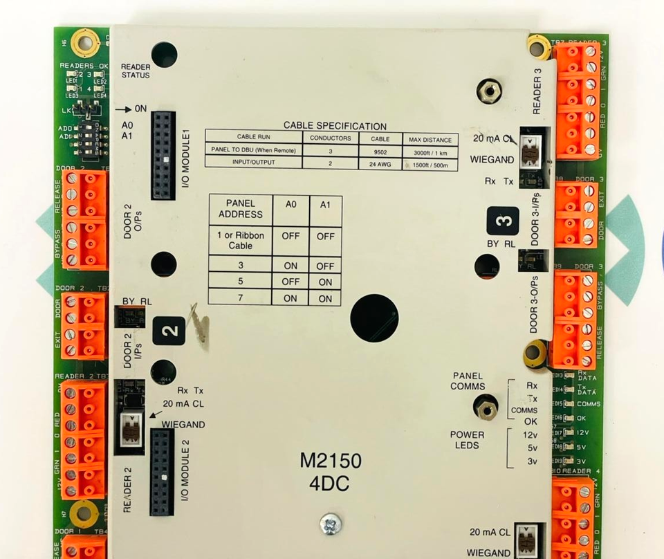G4S TECHNOLOGY M2150-4DC Access Controller 7000-5442-2 4000-4739-5 | eBay