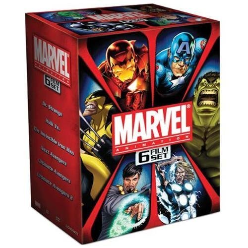 Marvel Animation: 6 Film Set (DVD, 2009, 6-Disc Set) for sale online | eBay