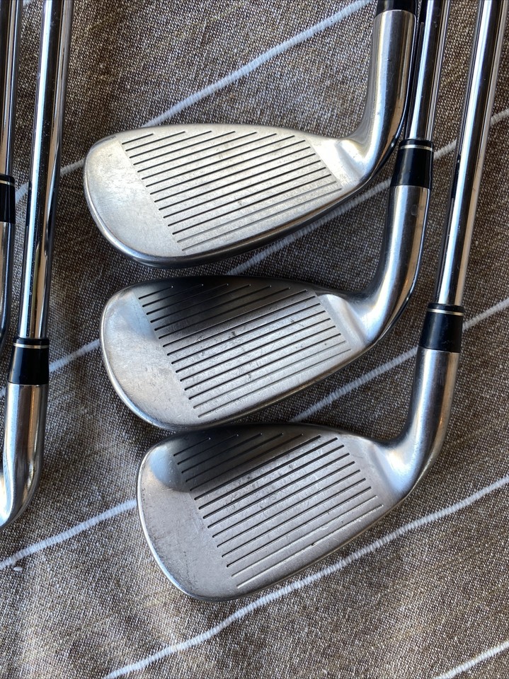 TaylorMade Rac HT Iron Set 5-PW Right Steel Regular Good Grips | eBay