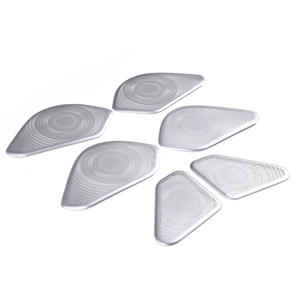 6pcs/Set Stainless Door Speaker Cover Mesh Trim For LR Range Rover ...