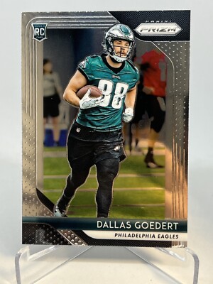 2018 Panini Prizm Rookie Dallas Goedert #299 Rookie RC | eBay