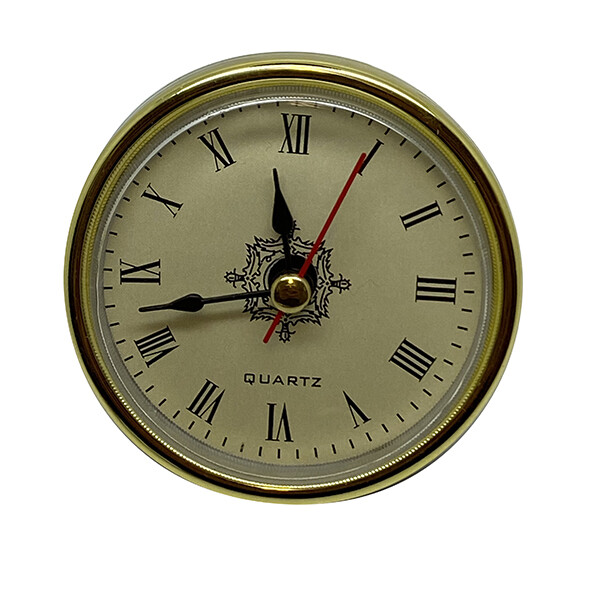 New Quartz Replacement Bezel Clock Insert - Sizes Option - Clip Fit ...