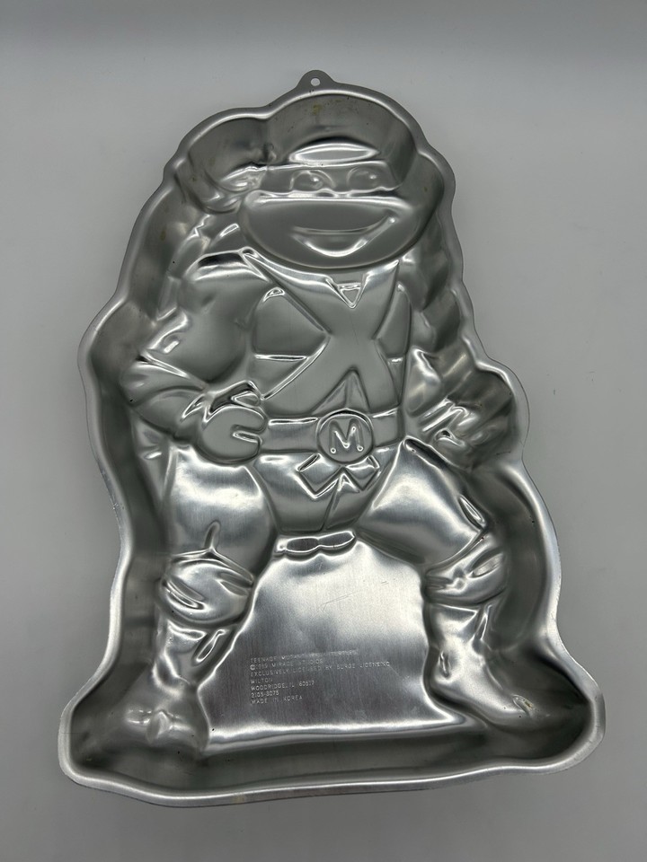 1989 Wilton Teenage Mutant Ninja Turtles TMNT Birthday Party CAKE PAN ...