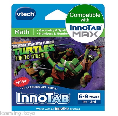 Vtech InnoTAB 2 3S MAX Game - Teenage Mutant Ninja Turtles - Learning ...