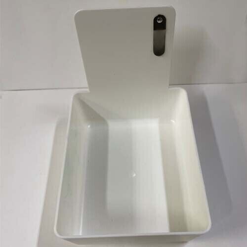 White Dental Lab Pan w/Stainless Steel Clip 20pk 7" x 5¾" x 2½"Made in ...