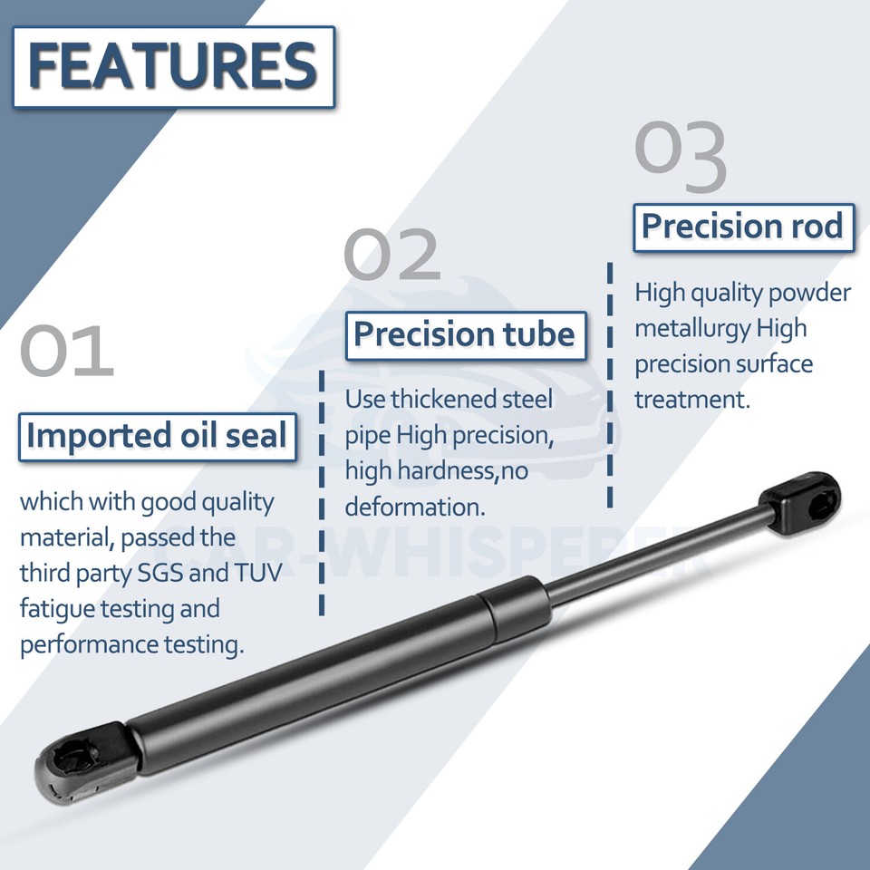 2Pcs Rear Liftgate Lift Supports Strut For Lexus RX350 Lexus RX450h w ...