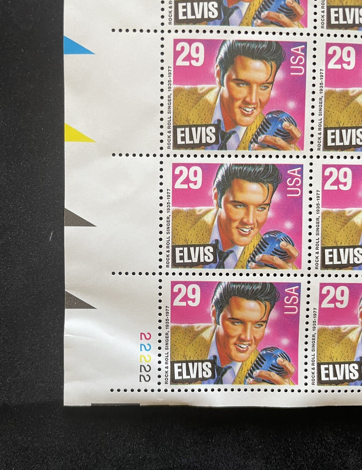 Elvis Presley 29c Stamps Full Sheet *PLUS* Gold Stamp Cover ...